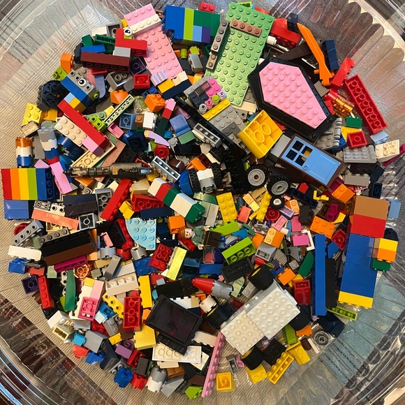 Lego | Toys | Over 2 Pounds Assorted Lego Building Blocks Gallon Bag 2 ...